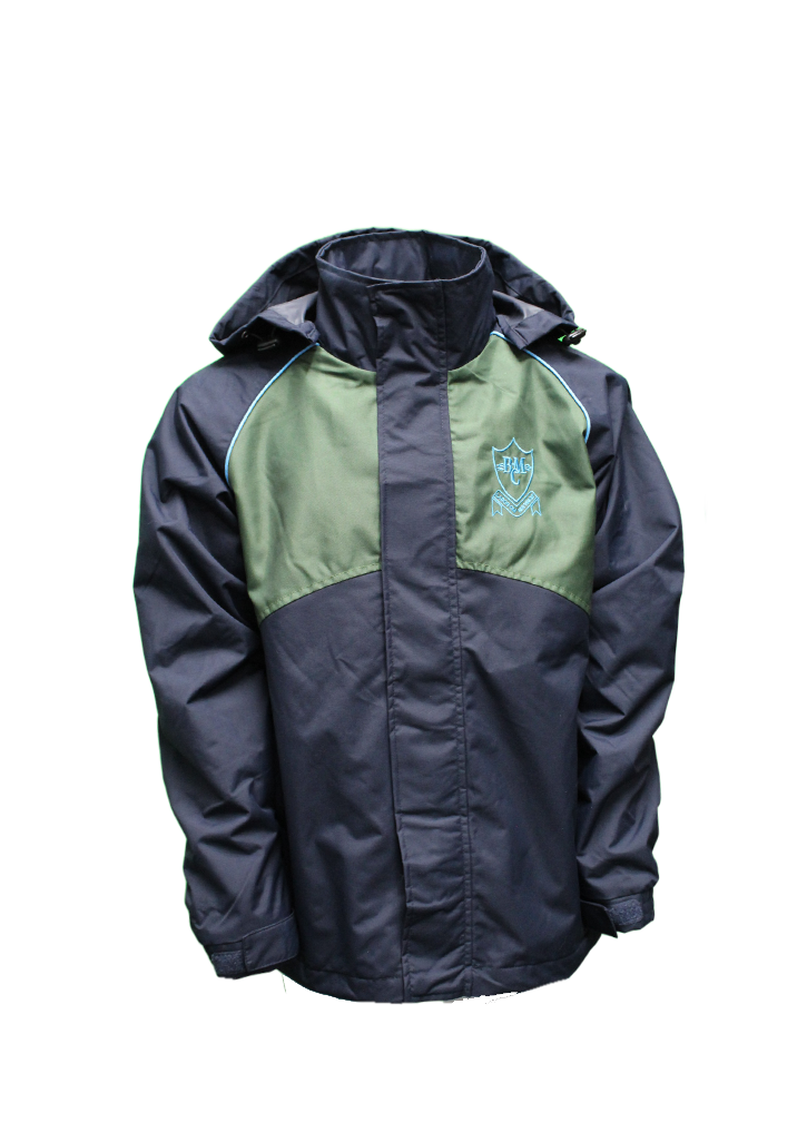 Blue Mountain College Jacket Navy/Green/Teal | Blue Mountain College
